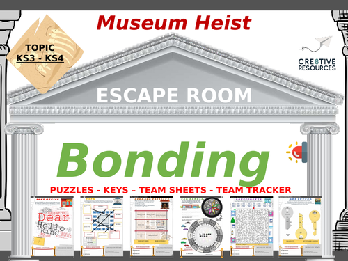 Bonding Chemistry Science Escape Room | Teaching Resources