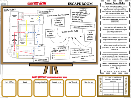 Rock Cycle Escape Room | Teaching Resources