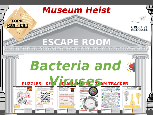 Bacteria and Viruses Escape Room | Teaching Resources
