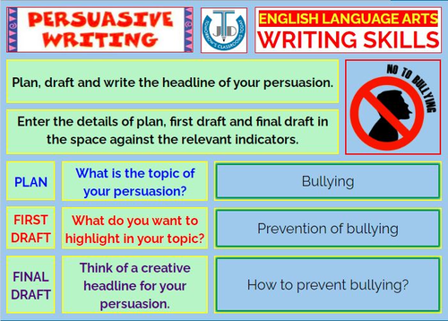 PERSUASION - READING AND WRITING: 45 BOOM CARDS | Teaching Resources