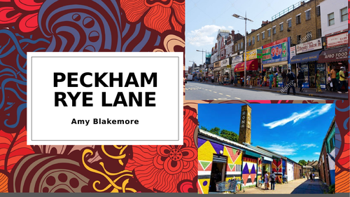Peckham Rye Lane - Amy Blakemore. Edexcel 'Belonging' Anthology ...