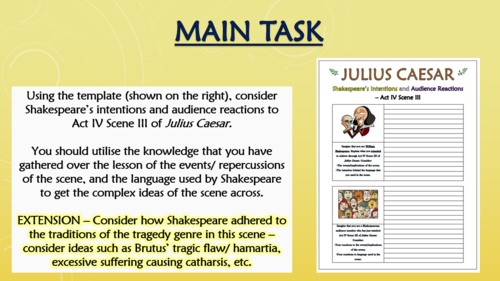 Julius Caesar - William Shakespeare - Act 4 Scene 3 - The Ghost of ...