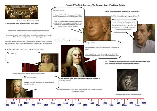 BBC Lucy Worsley Episode 2 The First Georgians: The German Kings Who ...