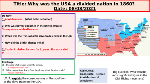 Civil Rights Movement - Why was the USA a divided nation? | Teaching ...