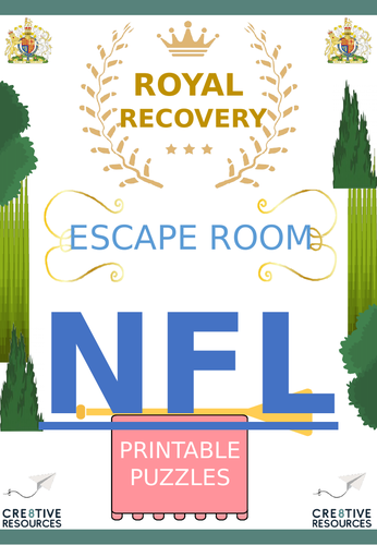 NFL Sports Escape Room | Teaching Resources