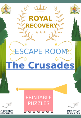 The Crusades Escape Room | Teaching Resources