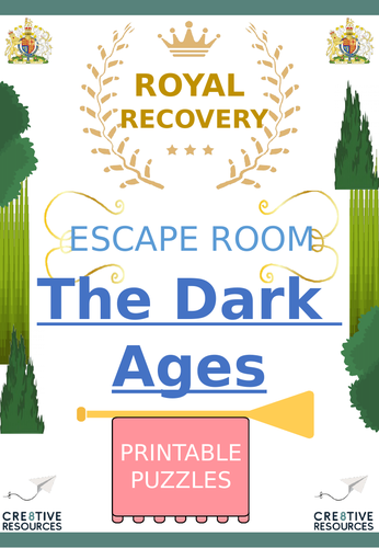 The Dark ages Escape Room | Teaching Resources