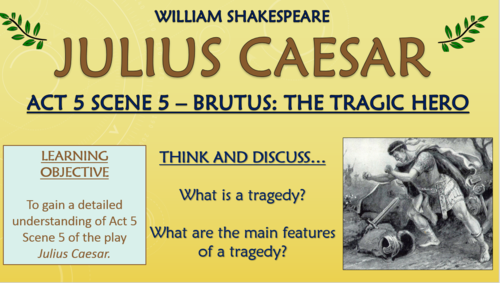 Julius Caesar - William Shakespeare - Lesson Bundle! | Teaching Resources