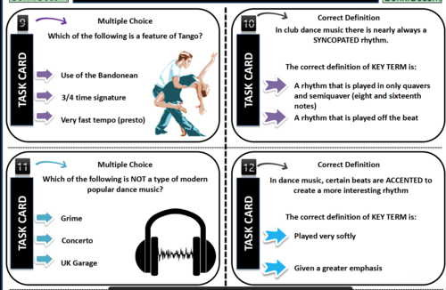Dance Music | Teaching Resources