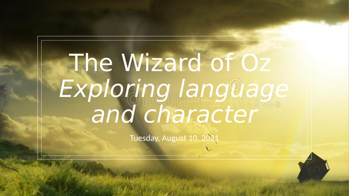 KS3 English Language: Reading Comprehension with answers - The Wizard ...