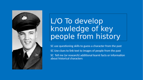 An introduction to famous people from history | Teaching Resources