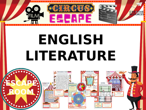English Literature Escape Room | Teaching Resources