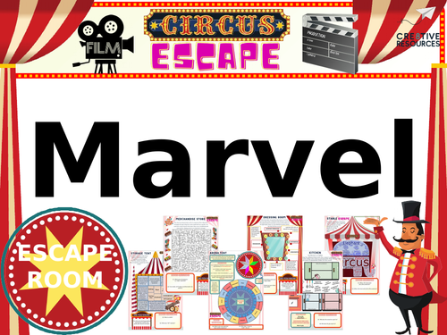 Marvel Superhero Escape Room | Teaching Resources
