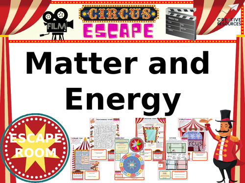Matter and Energy Escape Room | Teaching Resources