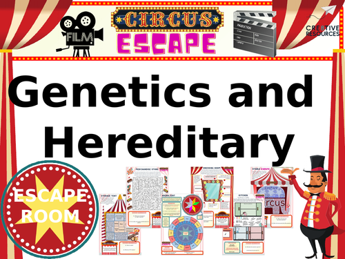 Genetics and Heredity Escape Room | Teaching Resources