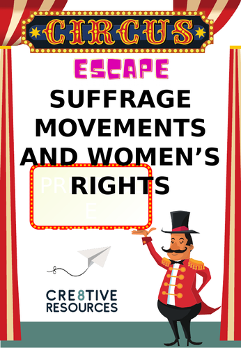 Suffrage Movements Escape Room | Teaching Resources