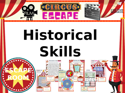 Historical Skills - Escape Room | Teaching Resources