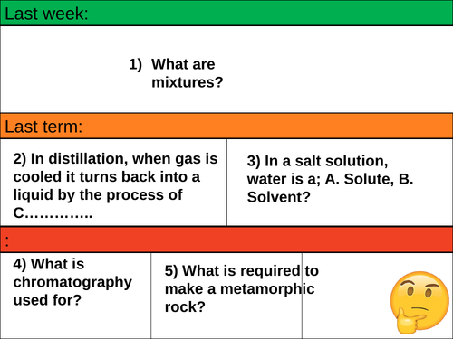 Pure/Impure Substances - KS3 -Chemistry | Teaching Resources