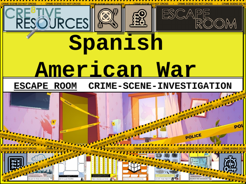 Spanish American War Escape Room | Teaching Resources