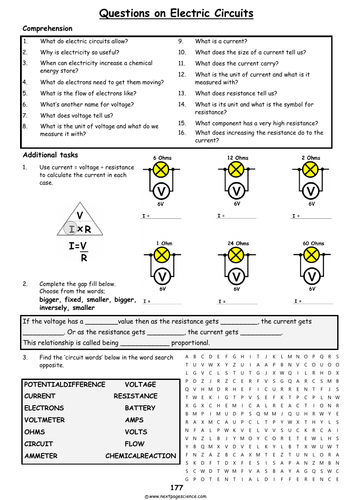 Electric Circuits and Series Circuits | Teaching Resources