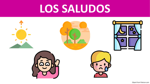 Los saludos - Spanish greetings | Teaching Resources