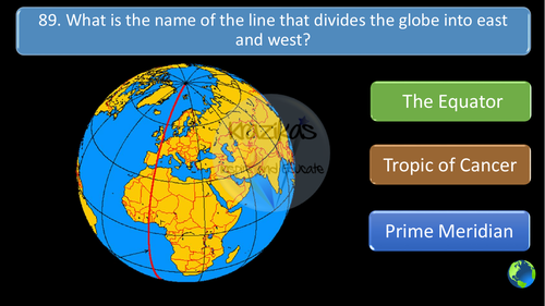 Geography Quiz | Teaching Resources