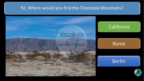Geography Quiz | Teaching Resources