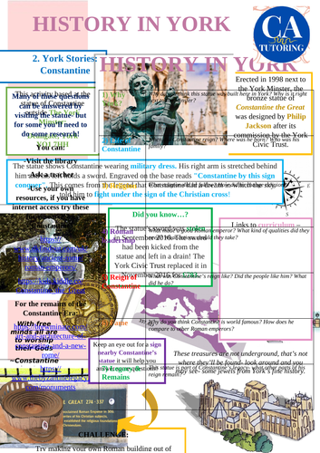 York History: Stories- Constantine the Great | Teaching Resources