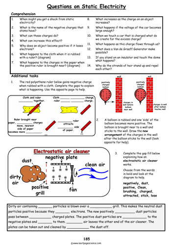 Static Electricity | Teaching Resources