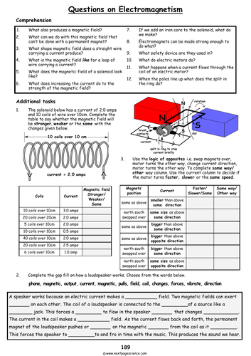 Electromagnetism | Teaching Resources