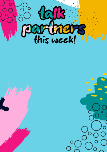Talk Partners- Powerpoints, Activities and Printables | Teaching Resources