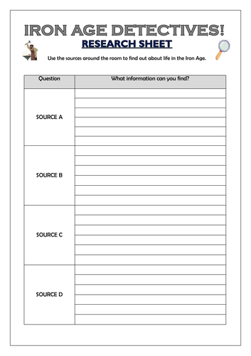 All About the Iron Age! (Double Lesson) | Teaching Resources