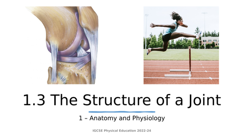 NEW CAMBRIDGE IGCSE PE 2022-24 - The Skeletal System | Teaching Resources