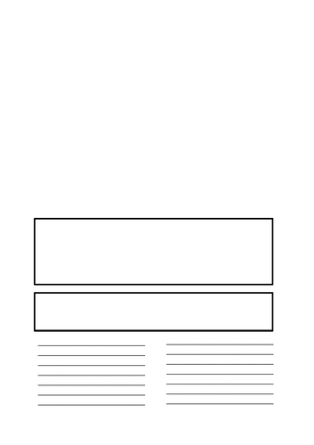 Newspaper article templates | Teaching Resources