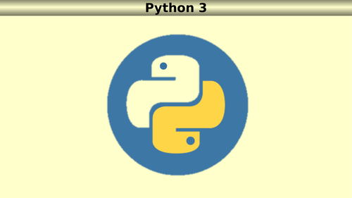 Introduction to Python coding | Teaching Resources