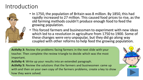 Agricultural Revolution 1750 - 1850 | Teaching Resources