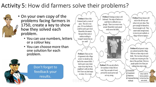 Market Place Activity - Agricultural Revolution 1750 - 1850 | Teaching ...