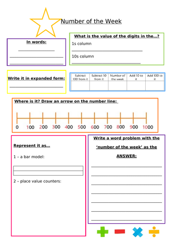 Number of the Week | Teaching Resources