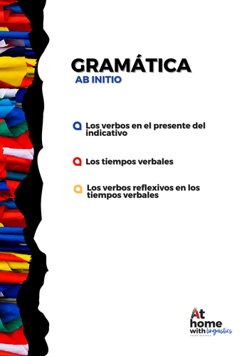 Grammar List Spanish Ab initio | Teaching Resources