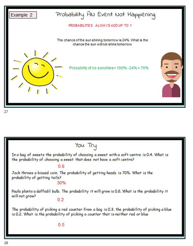 The Ultimate Functional Skills Lesson Pack-Probability | Teaching Resources