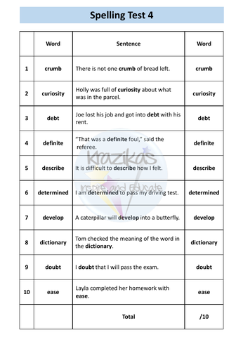 English Functional Skills - Entry Level 3 - Spelling Tests | Teaching ...