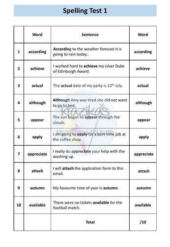 English Functional Skills - Entry Level 3 - Spelling Tests | Teaching ...