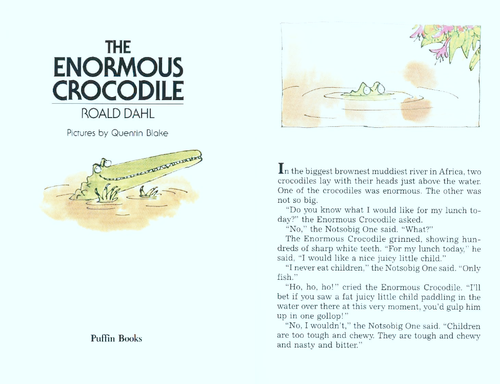 The Enormous Crocodile - Whole Class Reading Session! | Teaching Resources