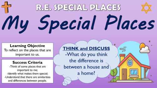 KS1 RE - Special Places - Lesson Bundle! | Teaching Resources