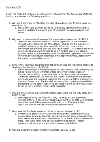 Edexcel A Level USA Politics Lessons 55-57 (The Oversight Function ...