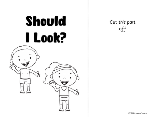 Looking at Others Private Parts Social Story | Teaching Resources