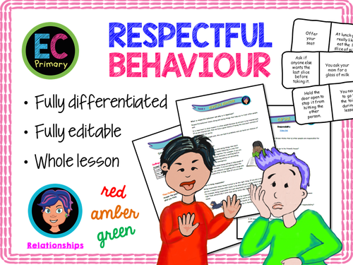 Respectful Responsible Behaviour | Teaching Resources