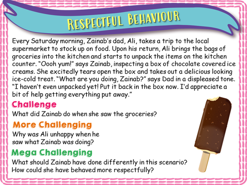 Respectful Responsible Behaviour | Teaching Resources
