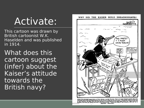 Conflict & Tension Lesson 7: The Arms Race | Teaching Resources