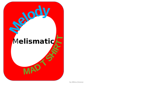 Musical elements MAD T SHIRTT game UNO style - MUno! | Teaching Resources